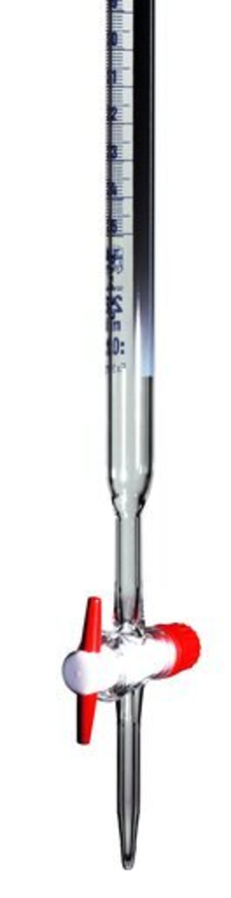 BÜRETTE MIT TEFLON - PTFE HAHN - SCHELLBACH - 0,1/25ML - F014862 ...